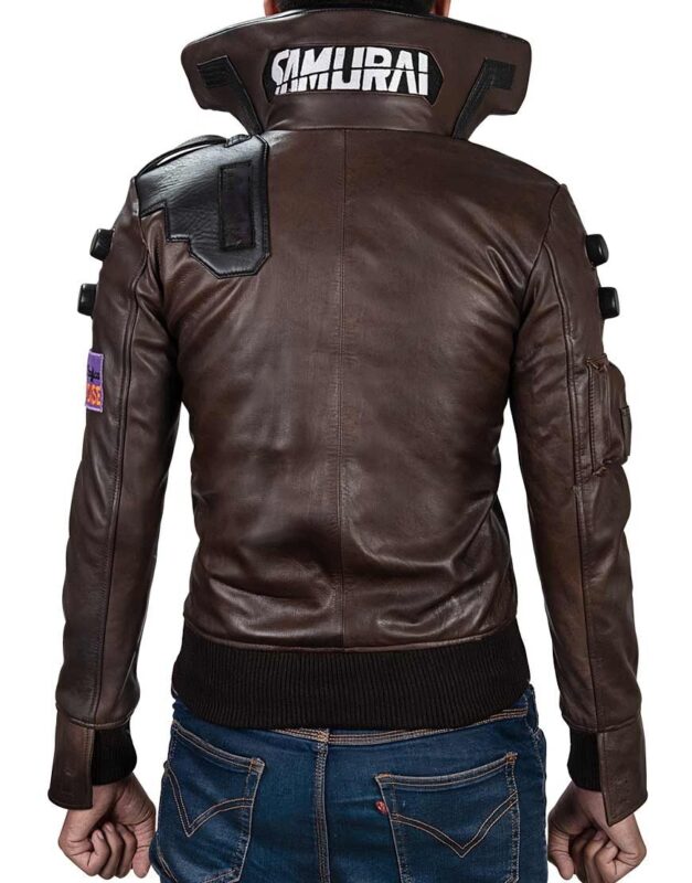 Cyberpunk 2077 Jacket | Cyberpunk 2077 Samurai Character V Leather ...
