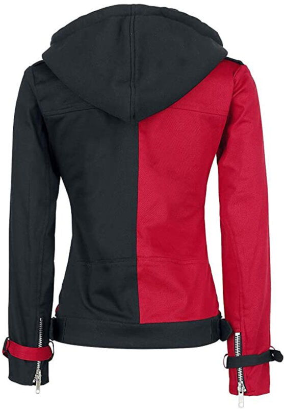 Harley Women Halloween Costume | Queen of Hearts Cosplay Jacket - Slim ...
